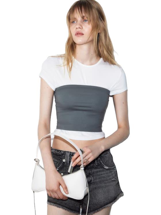 H&M Frayed Denim Shorts